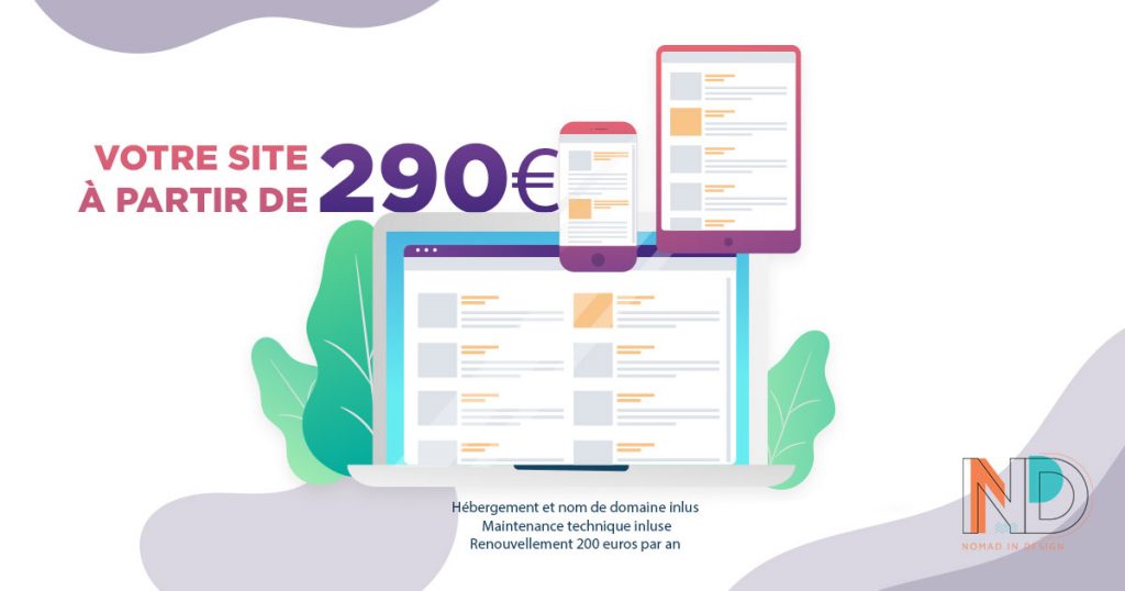 Création de sites pas chers - NOMADINDESIGN | Webdesigner indépendant ...